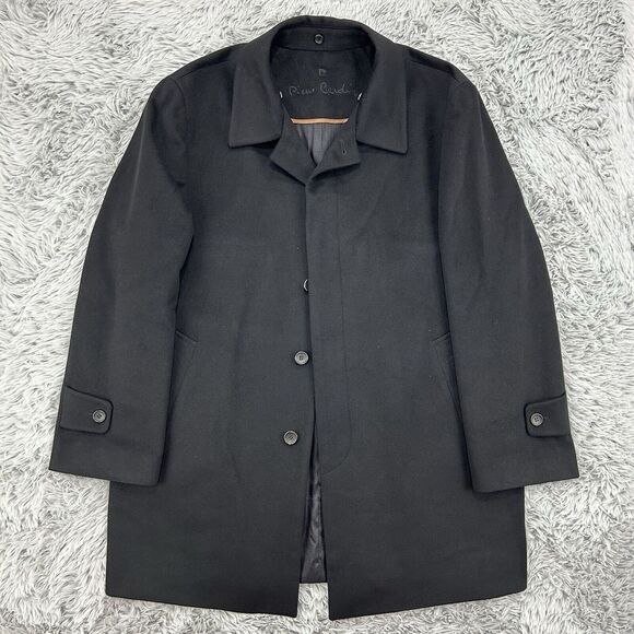 Pierre Cardin | Jackets & Coats | Pierre Cardin Pea Coat Mens 5 Black ...
